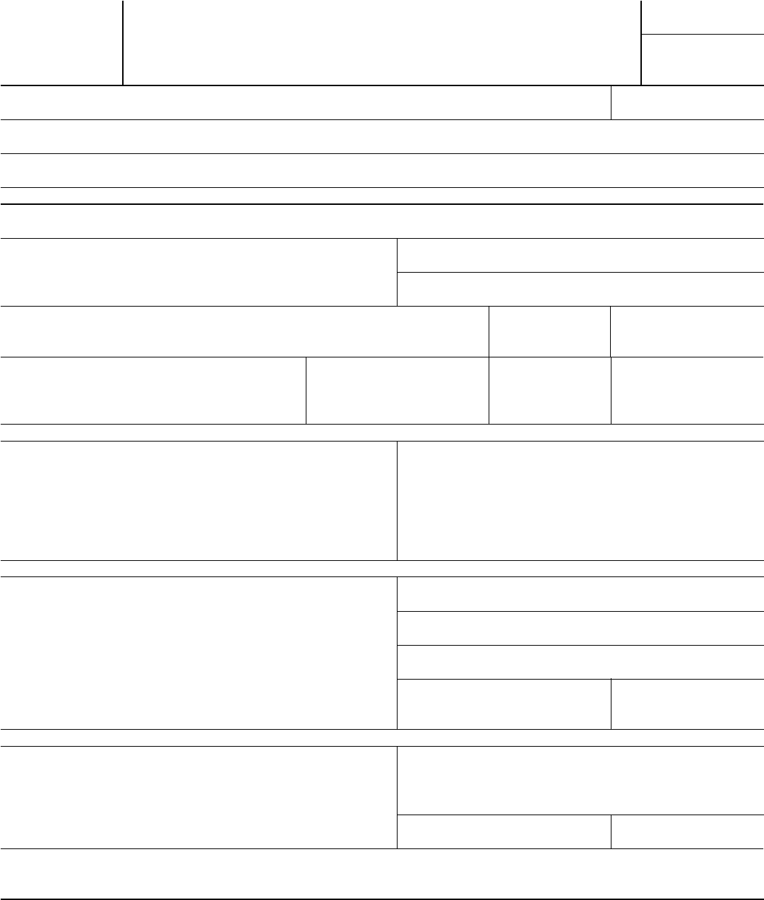 Form 8858 Fillable Printable Forms Free Online