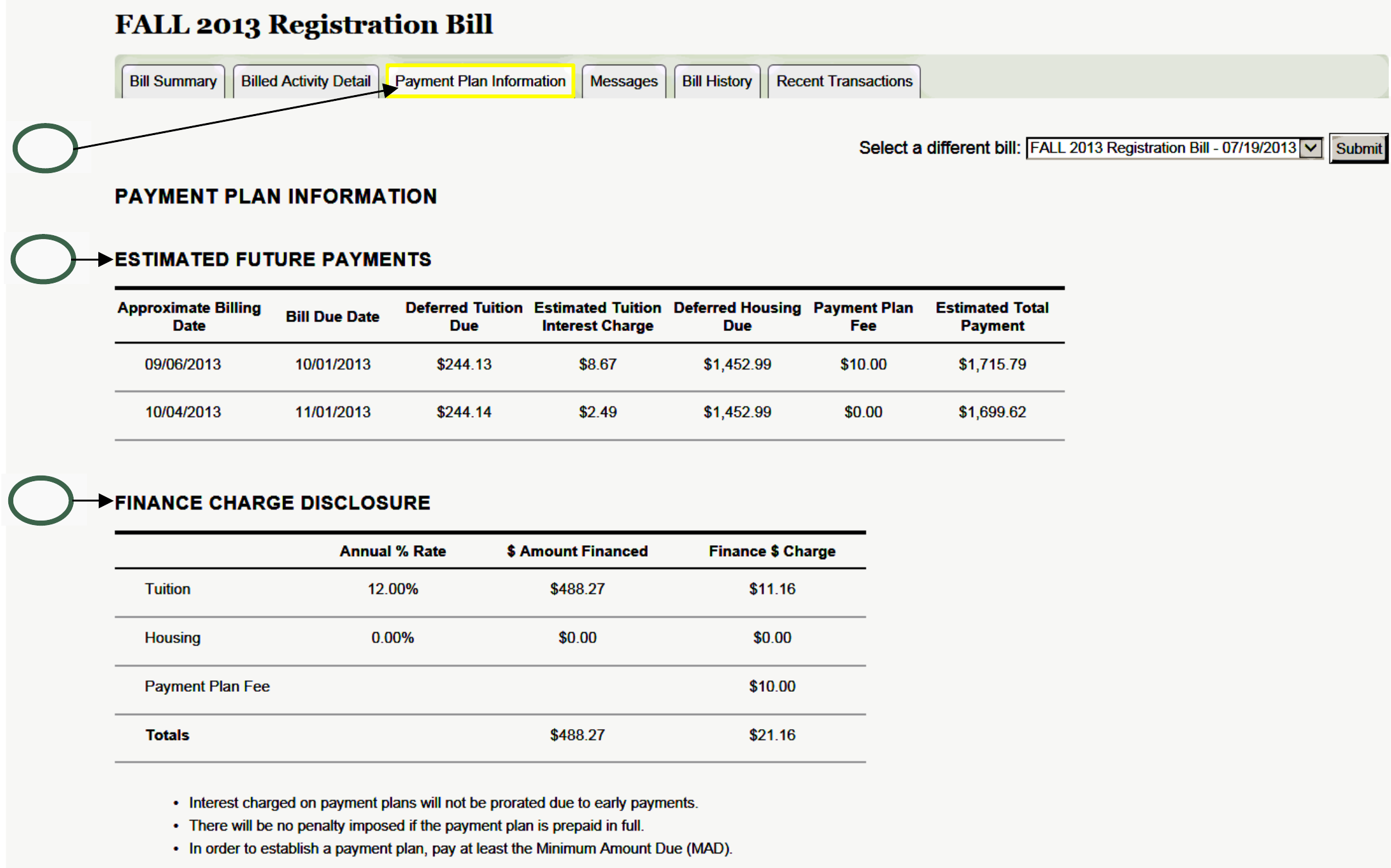 Sample Billing Statement Edit Fill Sign Online Handypdf