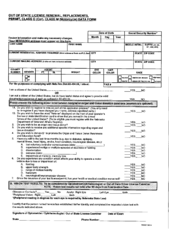 2025 Car Licence Renewal Form - Fillable, Printable PDF & Forms | Handypdf