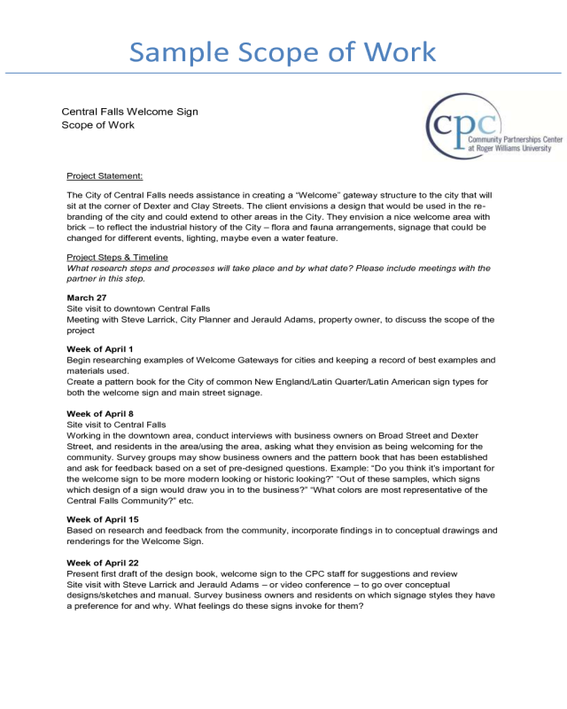 2021 Construction Scope Of Work Template Fillable Printable PDF Forms Handypdf