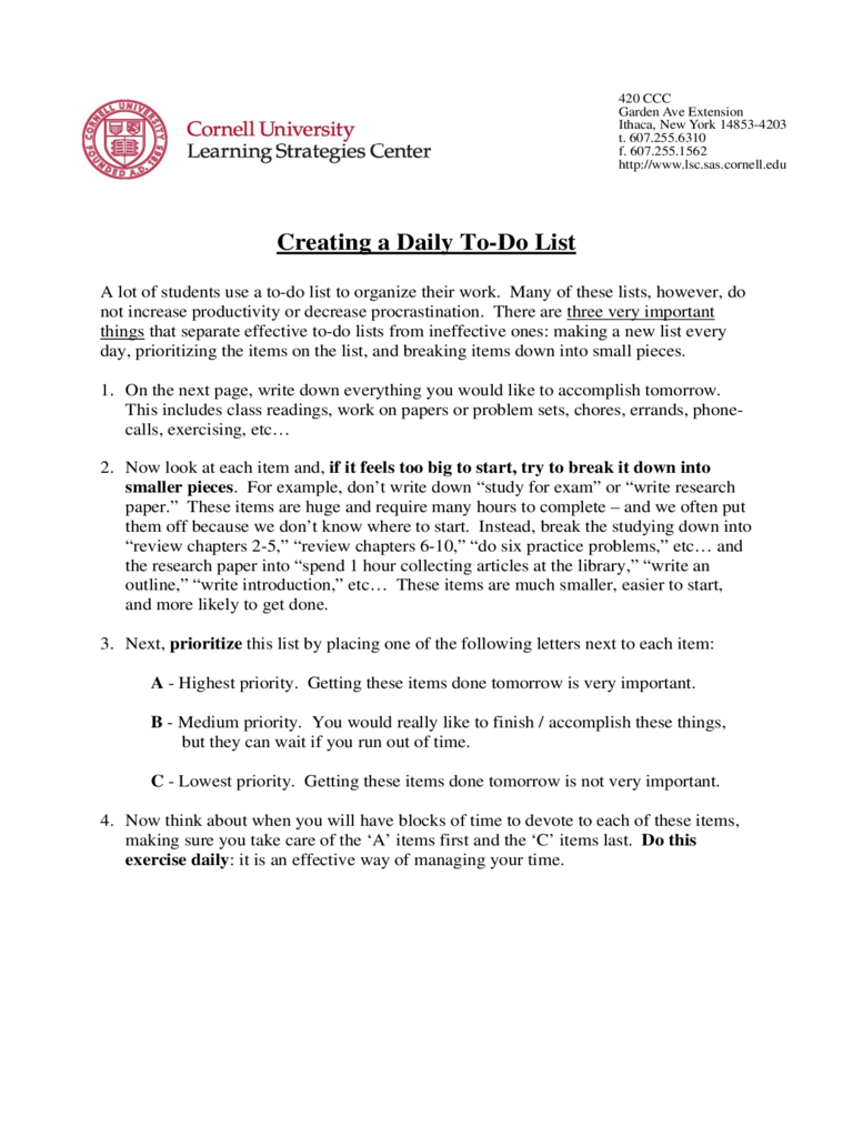 2023 To Do List Template Fillable Printable PDF Forms Handypdf