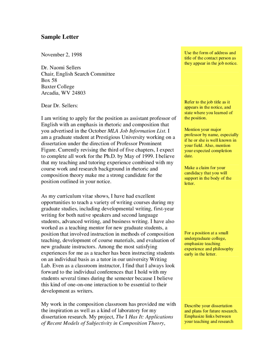 Example Of Letter Of Application For Your Needs Letter Template 