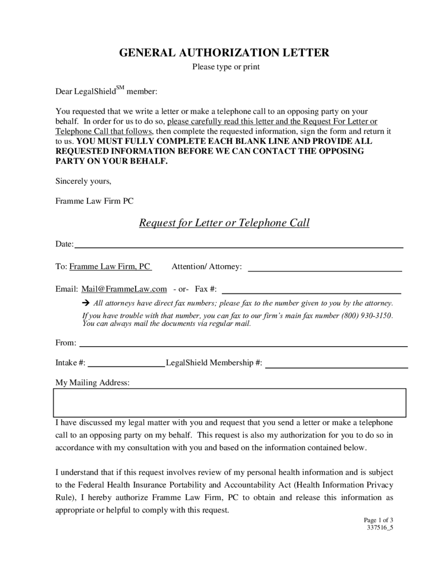 9 Agent Authorization Letter Examples Pdf Examples Vrogue