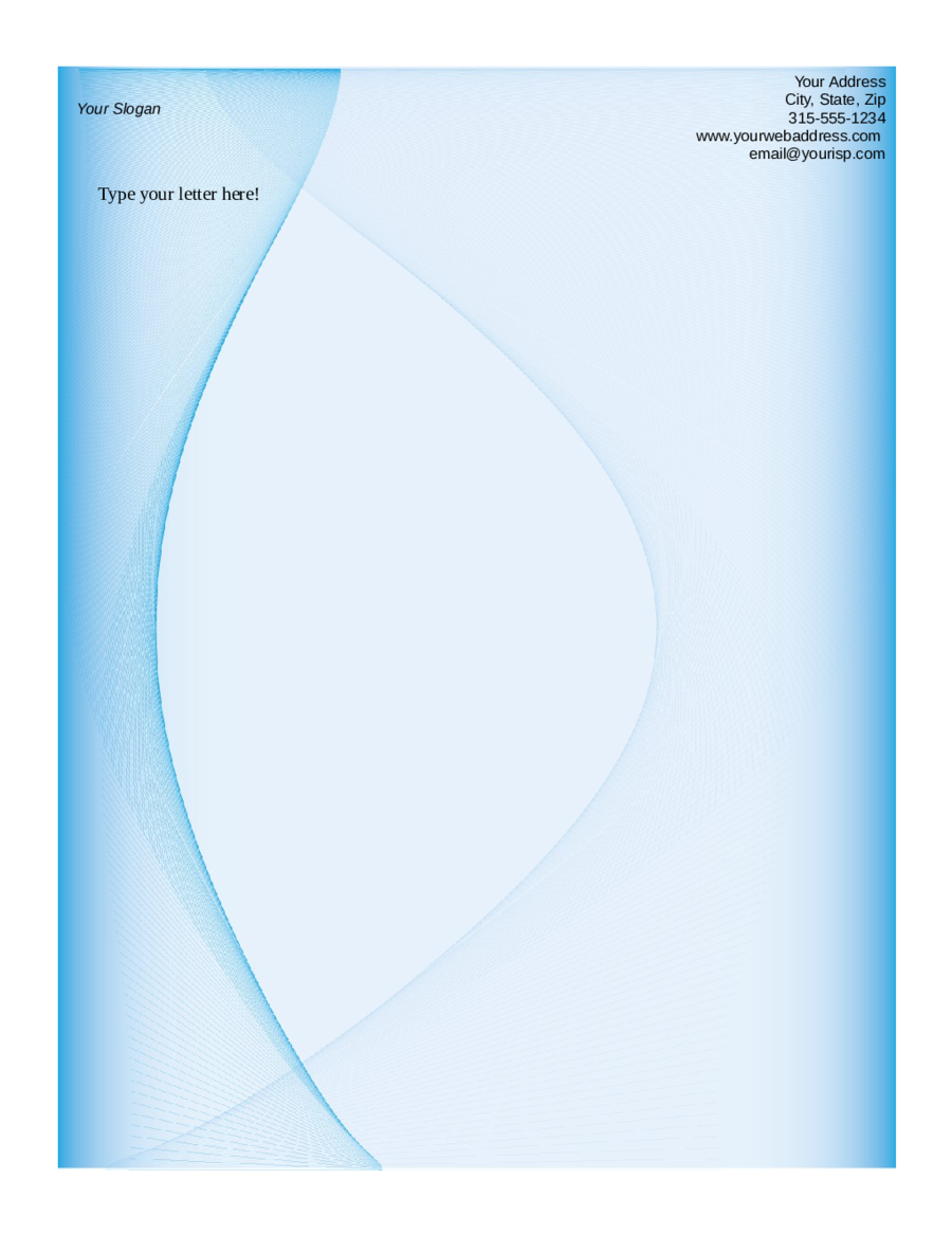2023 Business Letterhead Templates Fillable Printable PDF Forms 