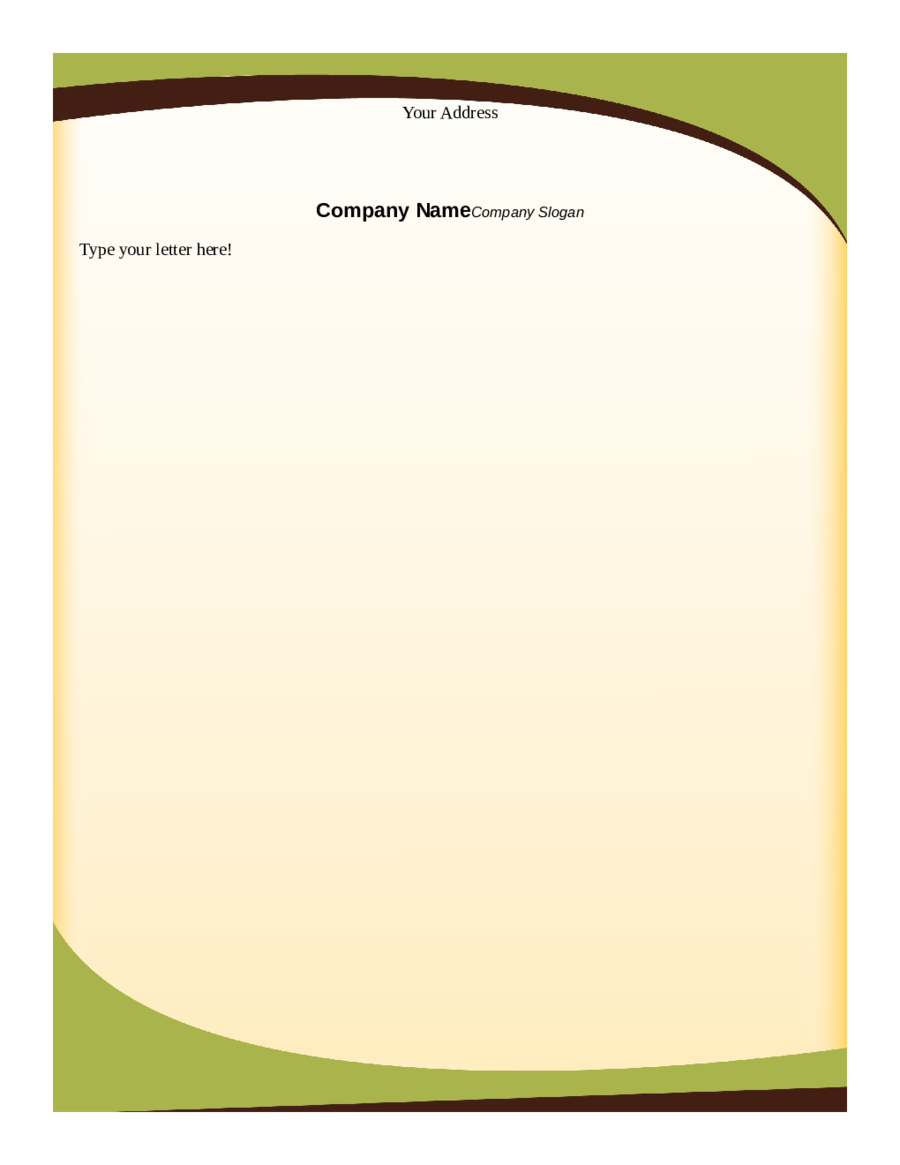 2023 Business Letterhead Templates Fillable Printable PDF Forms 