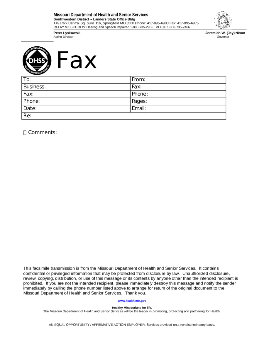 2023 Fax Cover Sheet Template Fillable Printable PDF Forms Handypdf