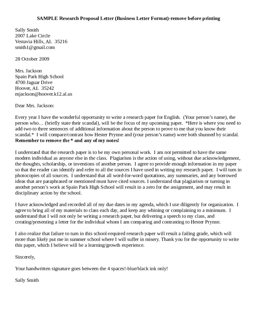  Proposal Letter Sample For Services Proposal For Services 2022 11 05