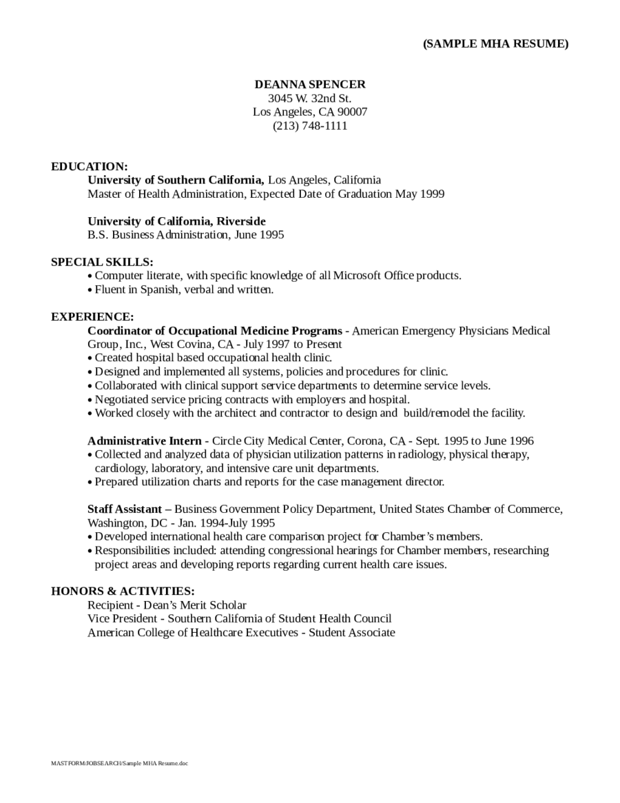 2023 Resume Objective Examples Fillable Printable PDF Forms Handypdf